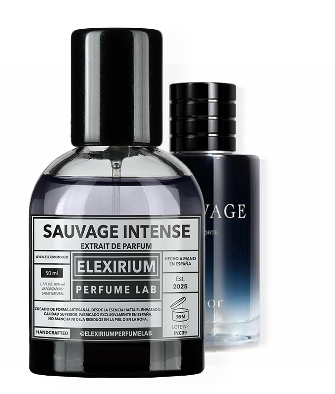 Sauvage intense: equivalencia a Dior Sauvage | ELEXIRIUM